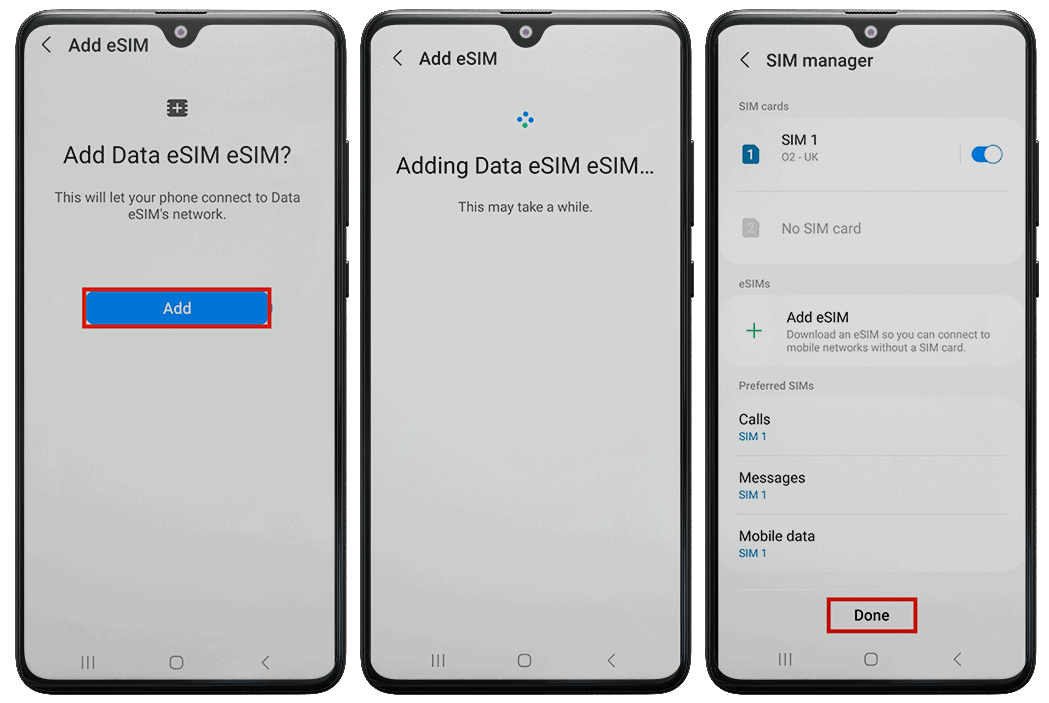 Installing ESIM On Android Devices ESIM On Installing ESIM On Android Devices ESIM On